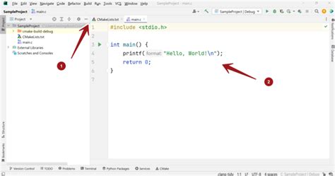 Create New Clion C Project Testingdocs