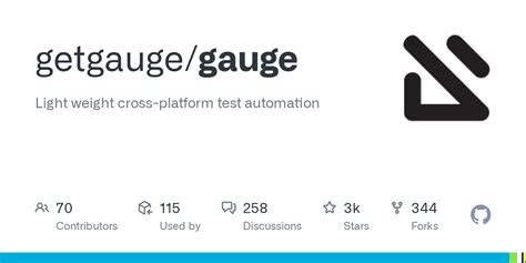 GitHub Getgauge Gauge Light Weight Cross Platform Test Automation