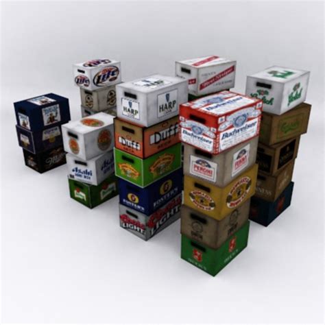 3d Vintage Beer Turbosquid 1426629
