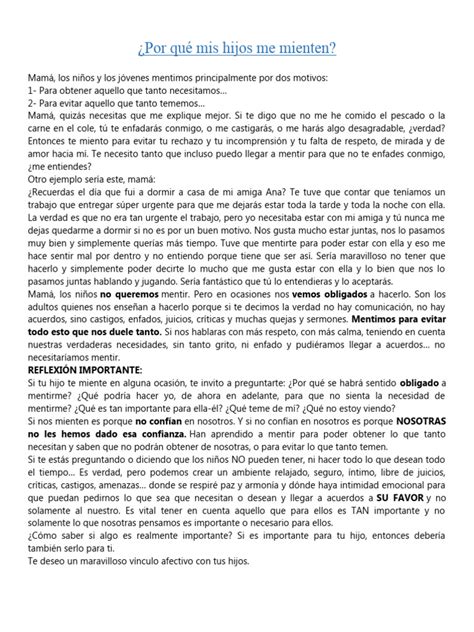 Lecturas De Crianza Consciente Pdf Verdad Amor