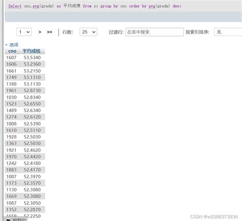数据库查询：学生信息与课程统计 Csdn博客