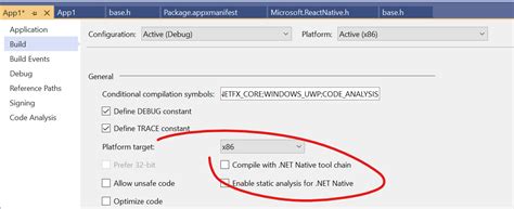In A Mixed Cc Project Enabling Compile With Net Native Tool Chain Results In Black