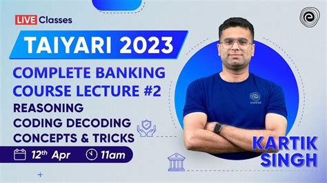 Bank Exams 2023 COMPLETE BANKING COURSE Lecture 2 Coding Decoding
