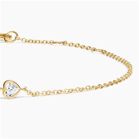 Lab Diamond Heart Bracelet Brilliant Earth