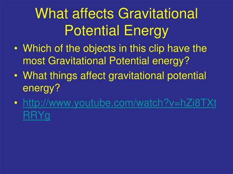 Ppt Gravitational Potential Energy Powerpoint Presentation Free Download Id 6905005