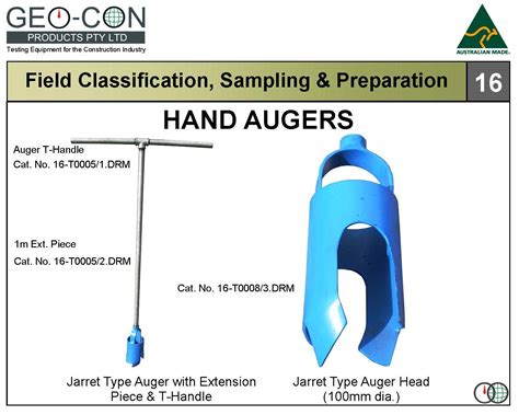 Hand Auger Soil Sampling Procedure At Ruthie Rumsey Blog