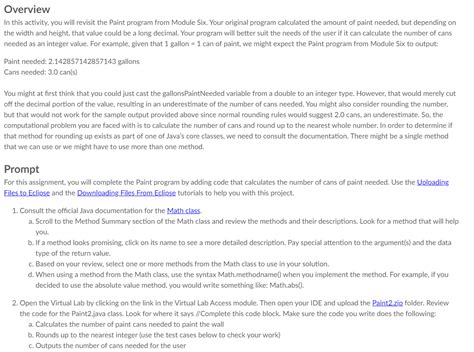 Solved Need Help On My Paint2 Java Assignment My Outputs