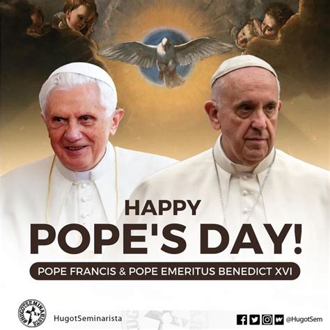 Happy Popes Day Today Is The Solemnity Of Saints Peter And Paul The