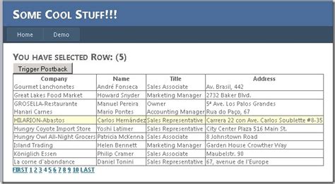 Highlight GridView Row On Click And Retain Selected Row On Postback