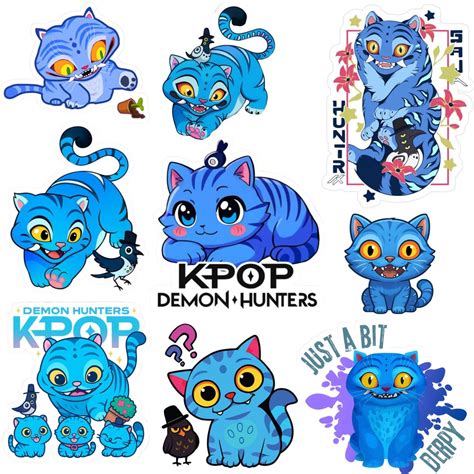 Huntrix K Pop Demon Hunters Tiger Clipart Derpy Tiger Png Kpop