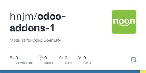 Github Hnjmodoo Addons 1 Modules For Odooopenerp