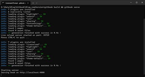 Gitbook 安装及入门 记录天地之间 博客园