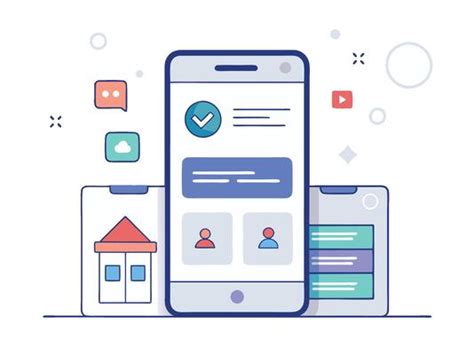 Facebook Mobile Mockup Vector Art Icons And Graphics For Free Download