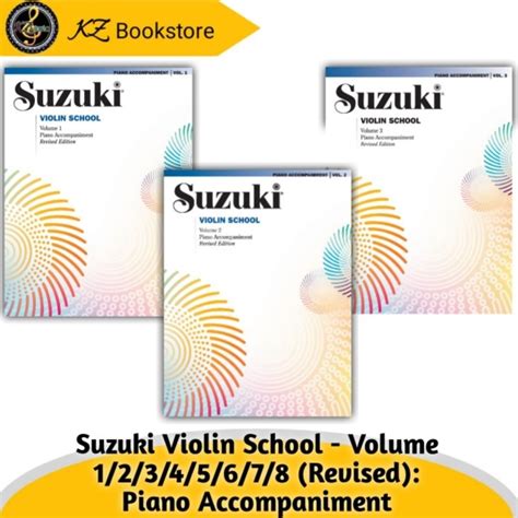 Suzuki Violin School Piano Accompaniment Vol 12345678910