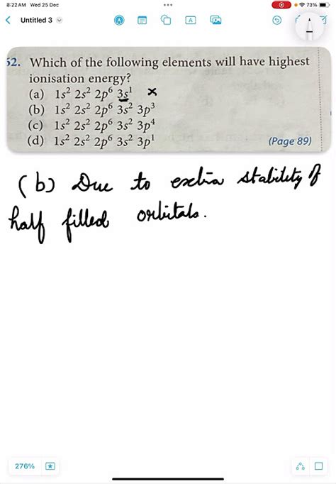 Neet Practicejeeclass11 Chemistry Classfication Of Elements And