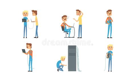 Sysadmin Characters Stock Illustrations 10 Sysadmin Characters Stock Illustrations Vectors