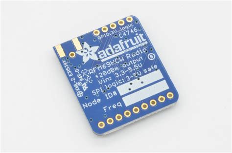 Rfm69hcw Transceiver Radio Breakout Adafruit 3070 Bc Robotics