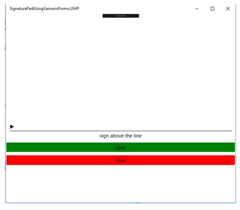 How To Create A SignaturePad Application Using Xamarin Forms