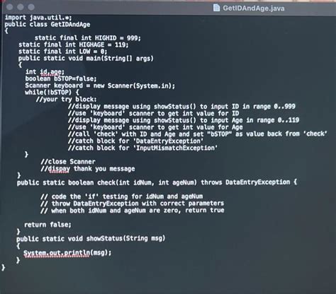 Solved 1 Dataentryexceptionjava A This Code Extends The