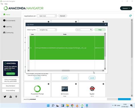 Windows Anaconda Navigator Launch Error And Error Code Winerror 577