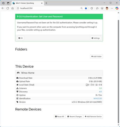 Synchronize Files And Folders Between Windows Linux Macos And Android Devices With Syncthing
