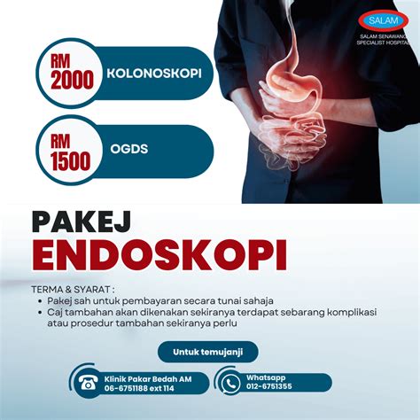 Endoscopy Package Salam Senawang Specialist Hospital