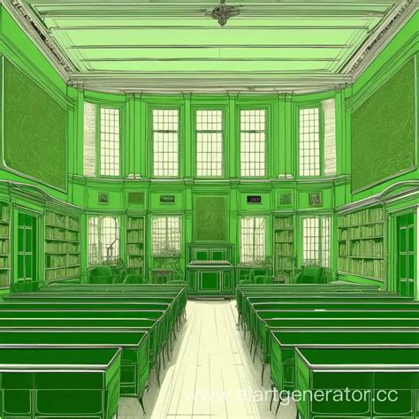 Vibrant English School In Lush Green Setting Ai Art Generator