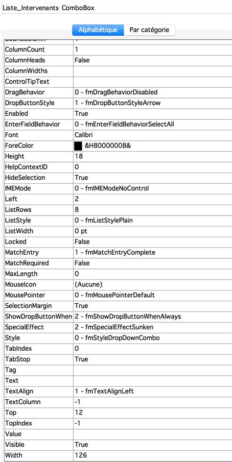 Xl Mac 2011 Sélection Dun Item Dans Une Liste Déroulante Afficher Sa Valeur Dans Une