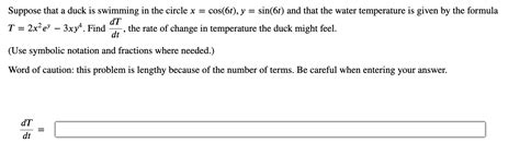 Solved Use The Chain Rule To Evaluate The Partial Derivative