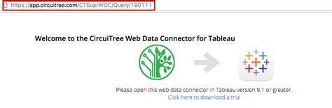 how do i connect a query to tableau circuitree supportcircuitree support