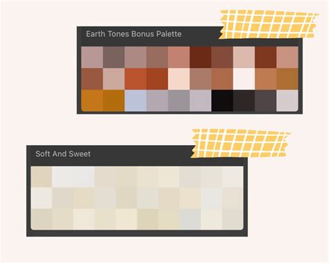 Sunrise Procreate Color Palette Six Bonus Palettes Ipad Iphone Digital Art Creating