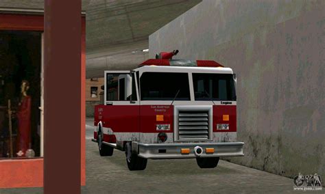 Realistic Fire Station In Los Santos For Gta San Andreas