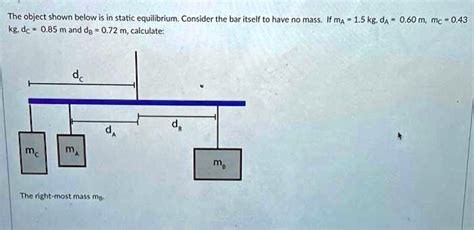 the object shown below is in static equilibrium cons… solvedlib