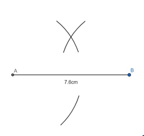 Draw A Line Segment Of Length Cm And Construct Its Perpendicular Bisector