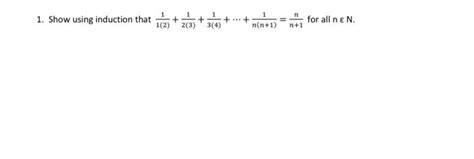 solved 1 2 1 2 3 1 3 4 1 ⋯ n n 1 1 n 1n