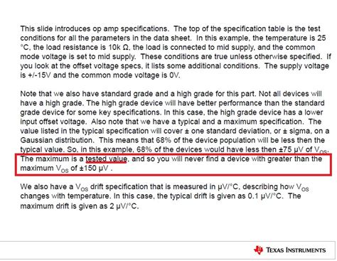 Opa827 Vos Drift Over Temperature Amplifiers Forum Amplifiers Ti
