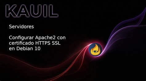 Configurar Https SSl En Apache2 Linux Debian 10 YouTube