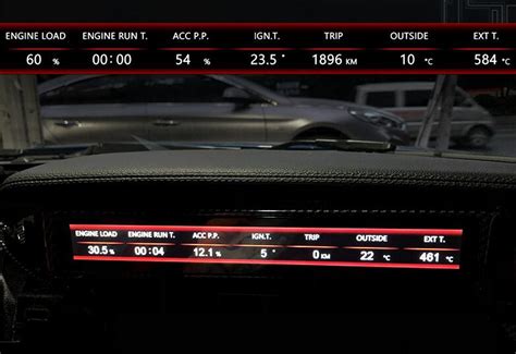 Belsee For Ford Mustang 2015 2021 Performance Passenger Lcd Sport Display Screen Dashboard