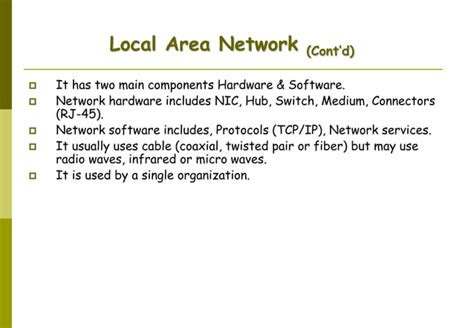 Introduction To Computer Networks Lecture Slides Ppt Ppt