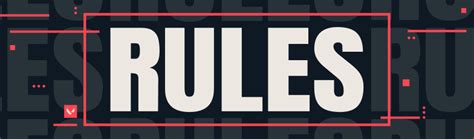 Rules Banner By Akibanax On Deviantart