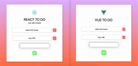 I Created The Exact Same App In React And Vue Here Are The Differences 2019 Edition Rwebdev