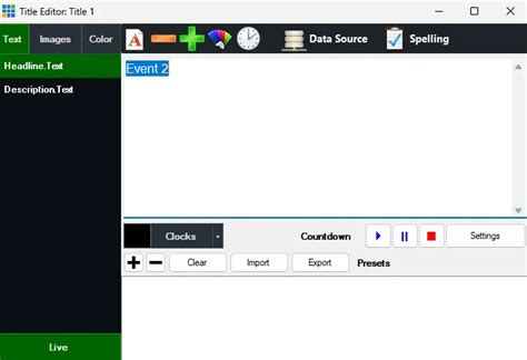 integrate with vmix ontime documentation