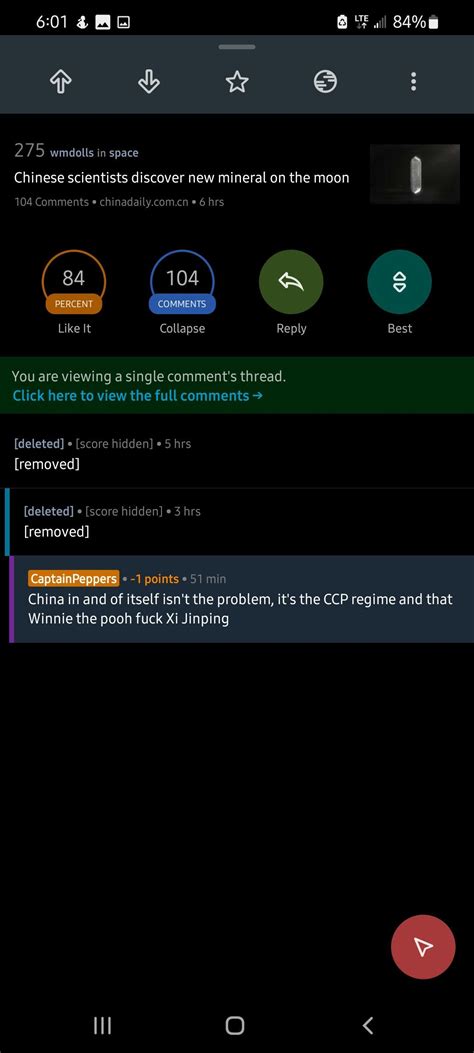 Comments Criticizing China Getting Removed Likely Only A Matter Of