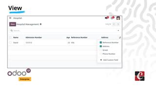 How To Create Dynamic Tree View In Odoo Odoo Slides PPTX