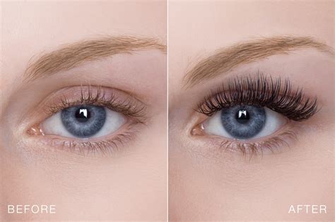 Eyelash Extensions Before And After