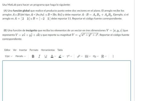 Solved Usa Matlab Para Hacer Un Programa Que Haga Lo