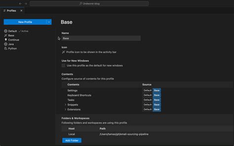Quick Tips 4 Vs Code Profiles For A Tidy Workspace