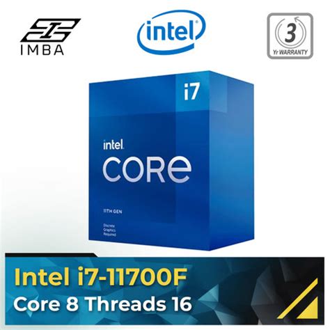 Promo Intel Core I7 11700f [2 50 4 90ghz 8c 16t Lga 1200] I7 11700f Cicil 0 3x Jakarta