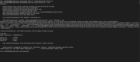 Script Not Working · Issue 231 · Grahampugh Erase Install · Github