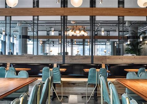 Dropbox Opens Industrial Style Cafeteria At California Headquarters